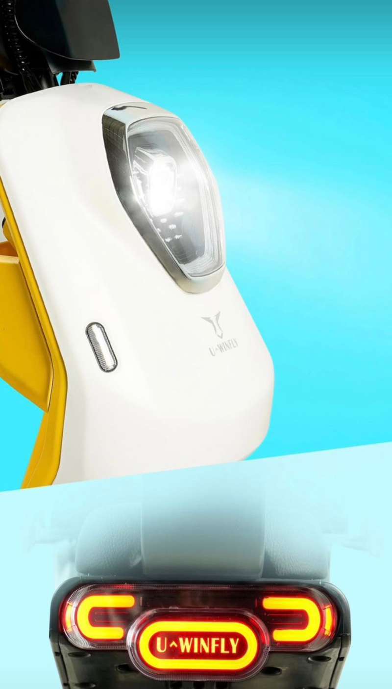 Jual Sepeda Listrik Uwinfly M60 Moped Electric Bike M-60 New!!! - Putih ...