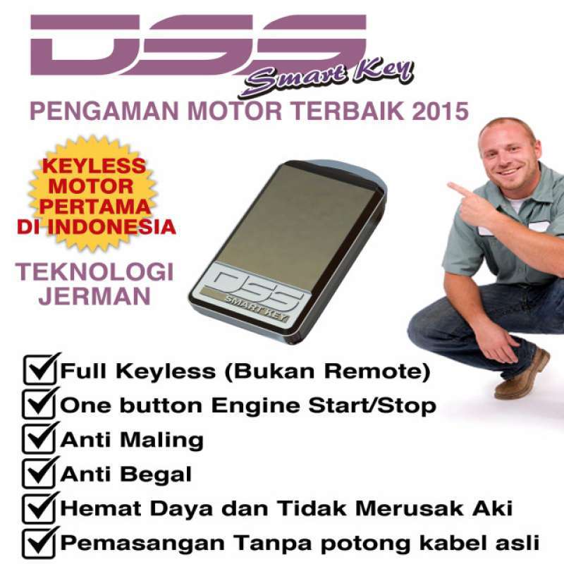 Promo DSS SMART KEY PENGAMAN MOTOR Diskon 23% di Seller Rakki Store - Meruya Selatan (Udik ...