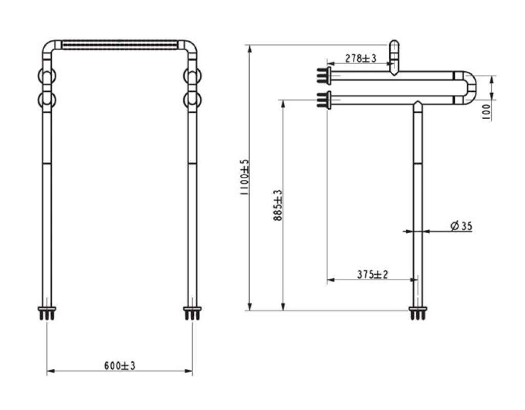 Promo American Standard Pegangan - Cf-9403.000.04 Floor Stand Nylon ...