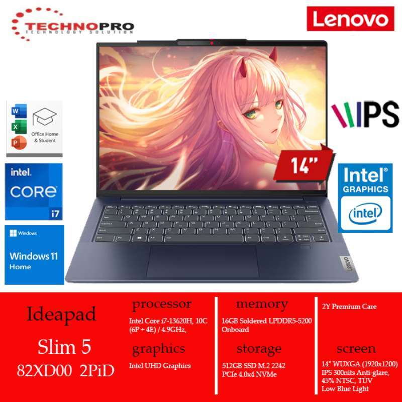 Jual Lenovo Ideapad Slim 5 14irl8 2qid 2pid 66id || Intel Core I7 ...