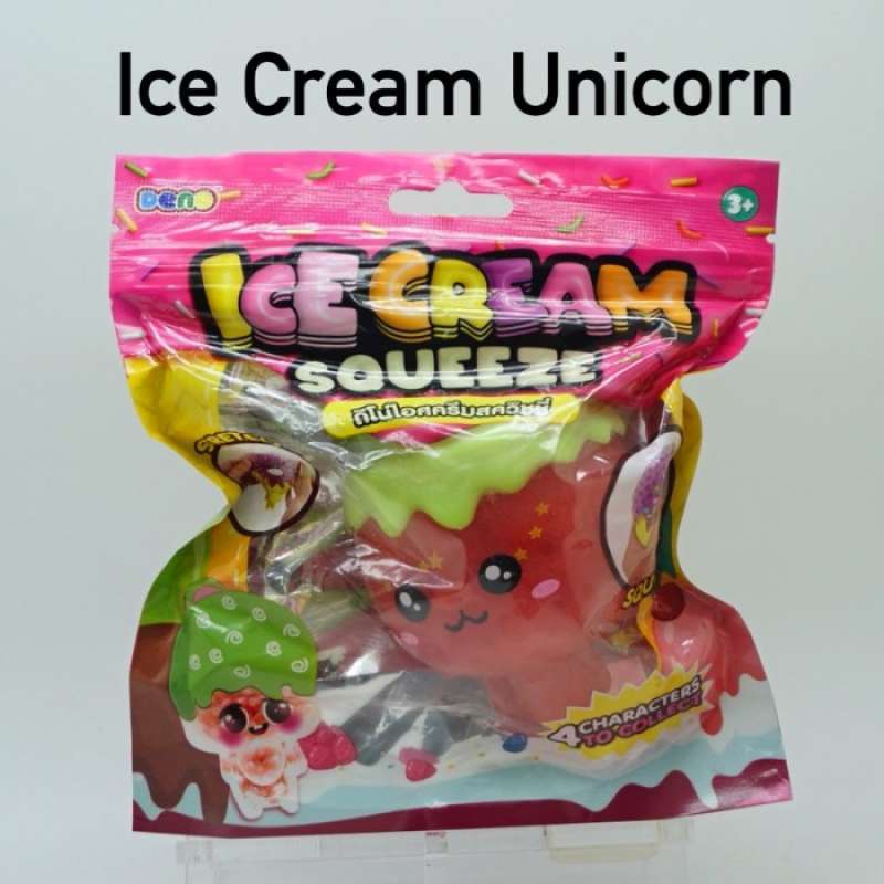 Jual Deno Ice Cream Squeeze Squishy Es Krim Mainan Slime Boba Jelly ...