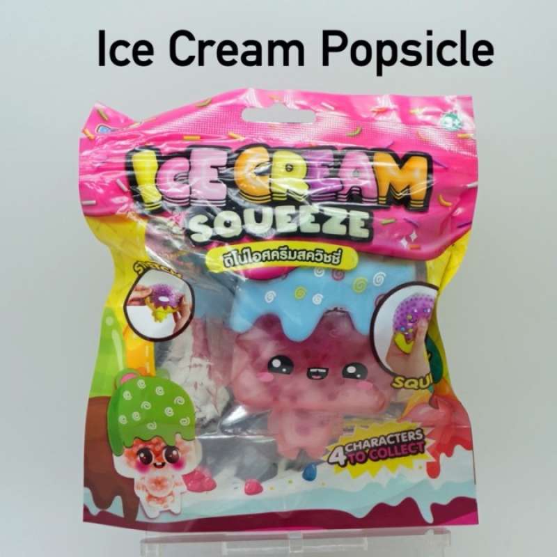 Jual Deno Ice Cream Squeeze Squishy Es Krim Mainan Slime Boba Jelly ...