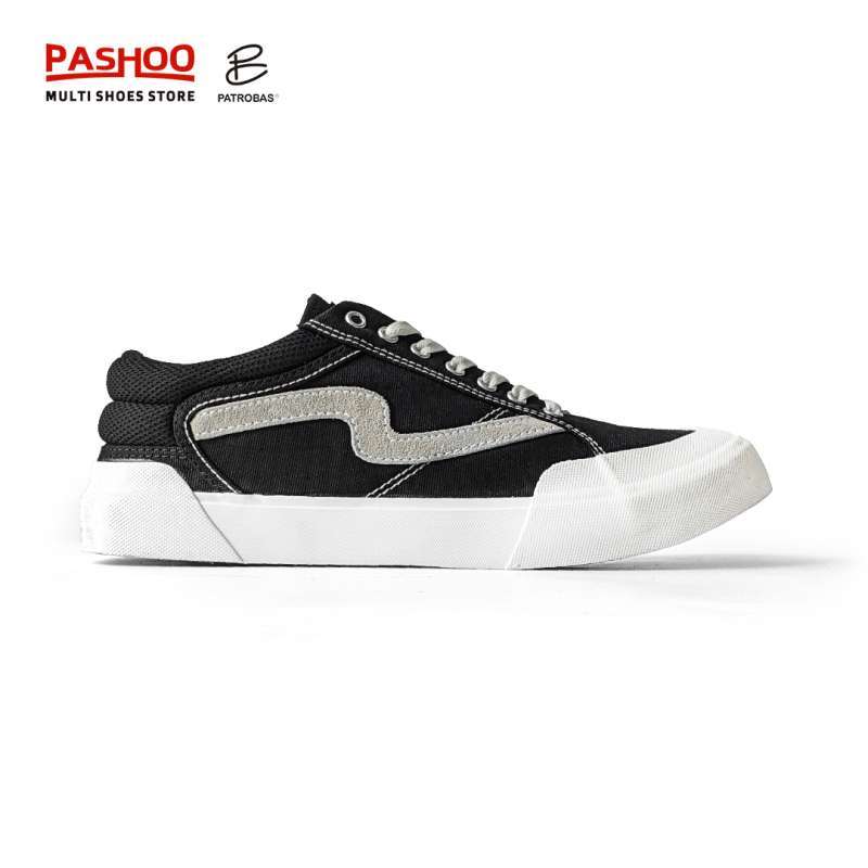 Jual Sepatu Sneakers Patrobas Cloud Low Black White - 41 Di Seller ...