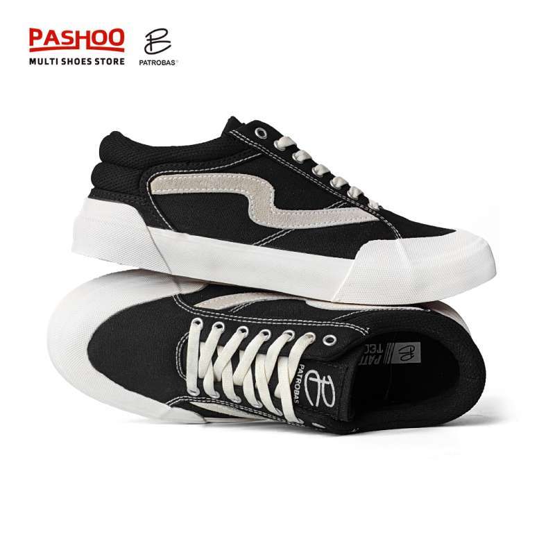Jual Sepatu Sneakers Patrobas Cloud Low Black White - 41 Di Seller ...