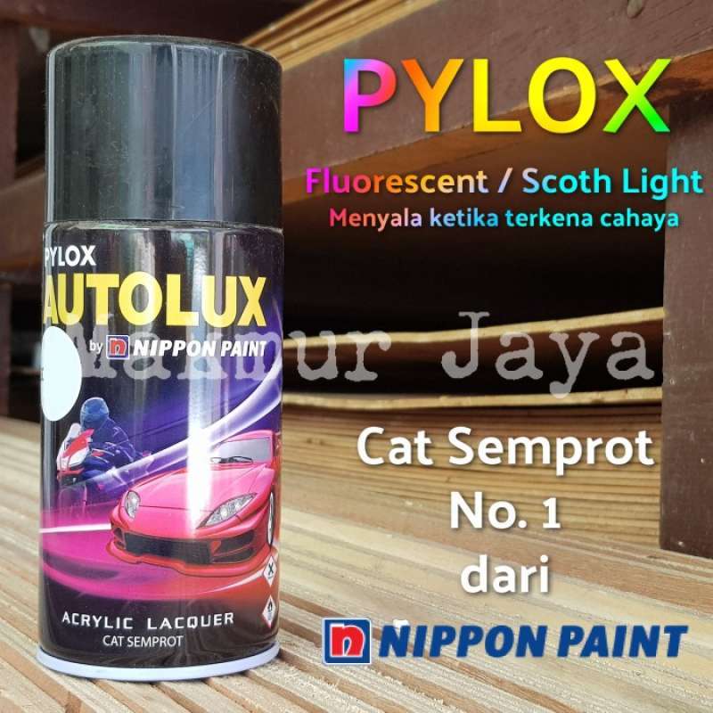Jual Nippon Pylox Scotch Light Fluorescent 300cc Warna Lengkap Cat ...