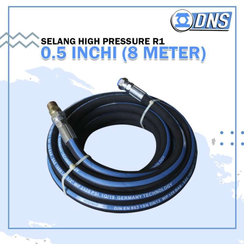 Promo Selang cuci mobil lapis kawat setengah inch panjang 8 meter ...