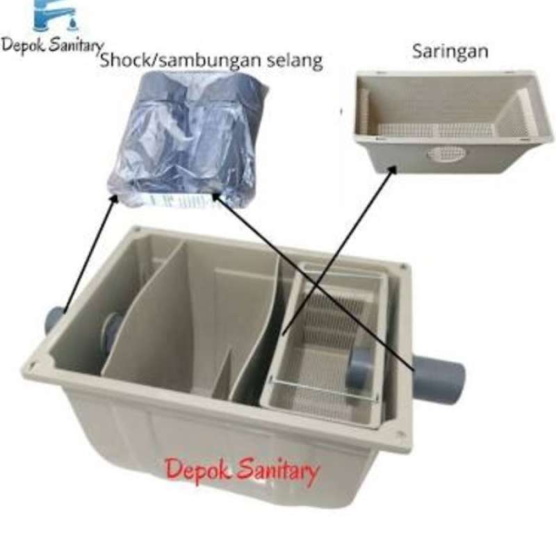 Promo Portable Grease Trap Igt-30/ Grease Trap Penyaring Lemak Diskon ...