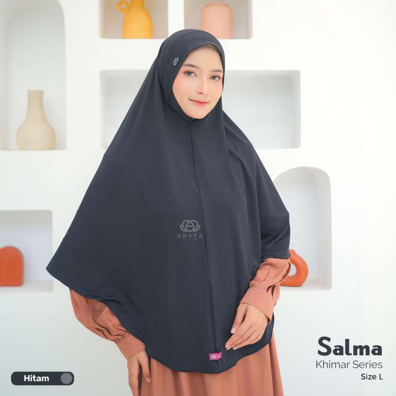 Jual Kaffah Authentic - Khimar Salma L - Arafa Hijab Khimar Dagu Malay - Peanut Di Seller Kaffah ...