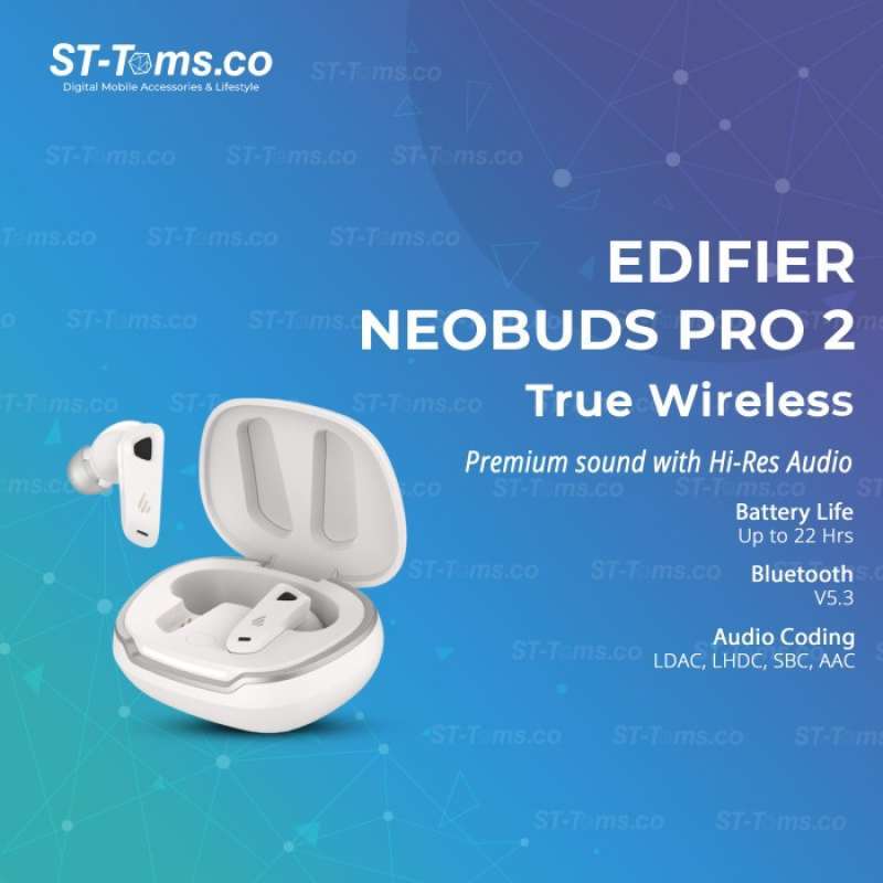 Jual Edifier Neobuds Pro 2 True Wireless Tws Anc Spatial Audio Ldac ...