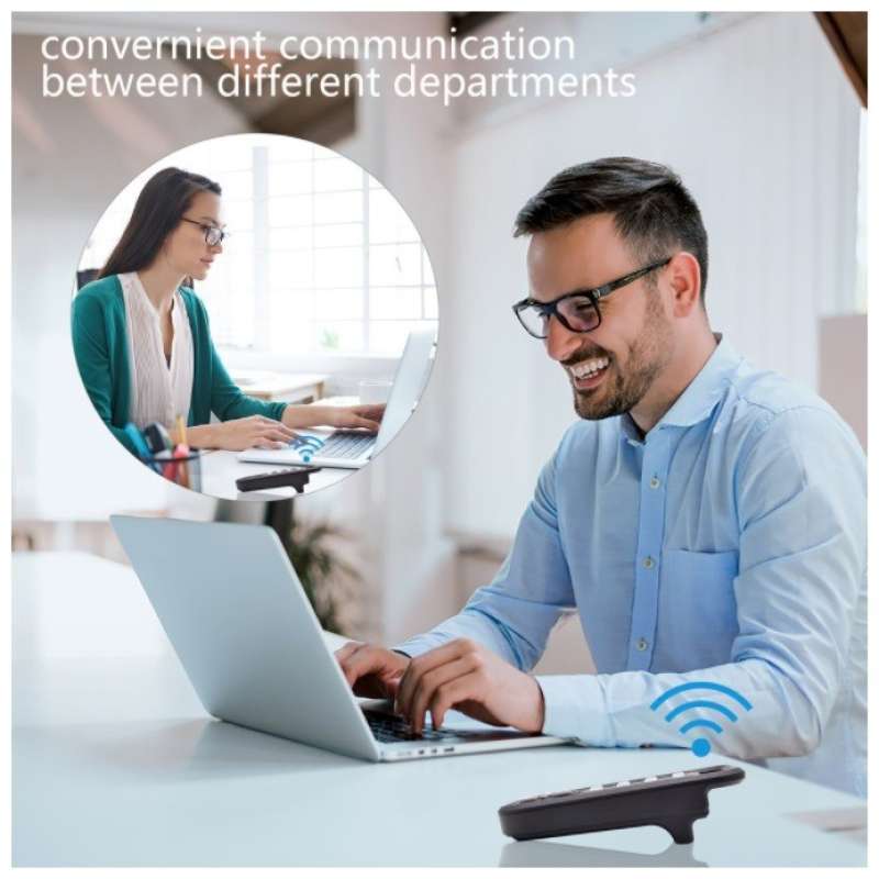 Jual Wireless Intercom Interkom 8ch Office/home Use - 6 Unit Maxtone ...