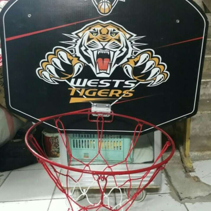 Jual Papan Ring Basket Ukuran Kecil Dengan Jaring 8 Loops Di Seller ...