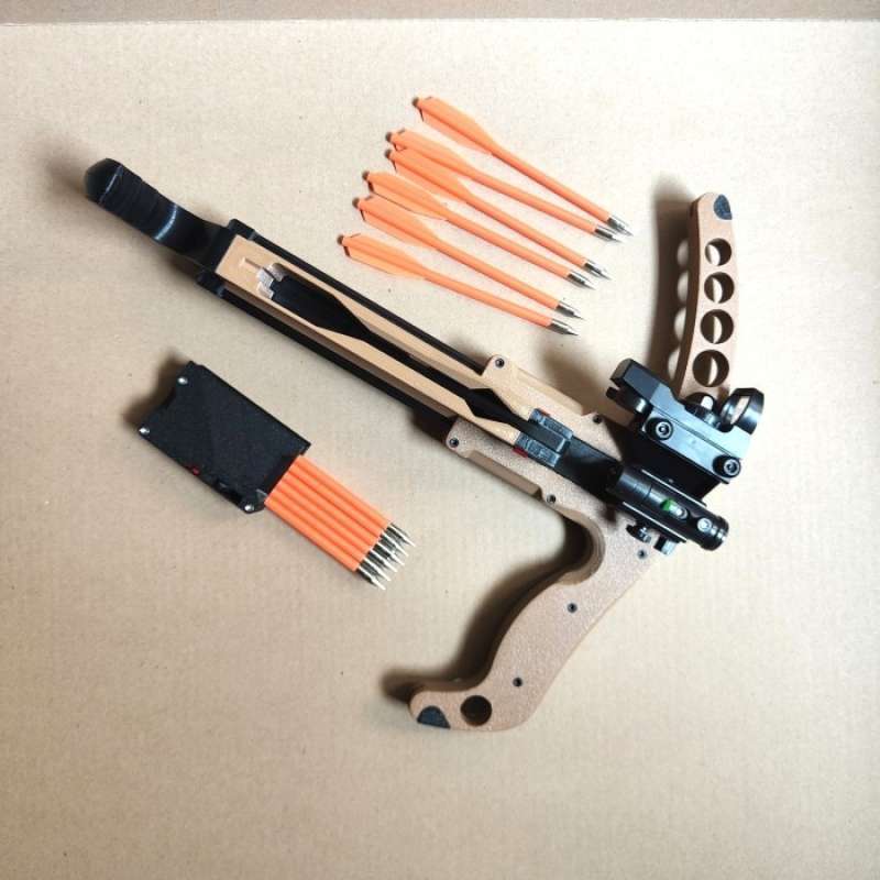 Jual 3D printed Legolini Repeating Slingshot Panah Busur Katapel di ...