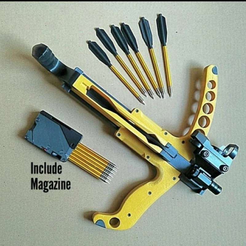Jual 3D printed Legolini Repeating Slingshot Panah Busur Katapel di ...