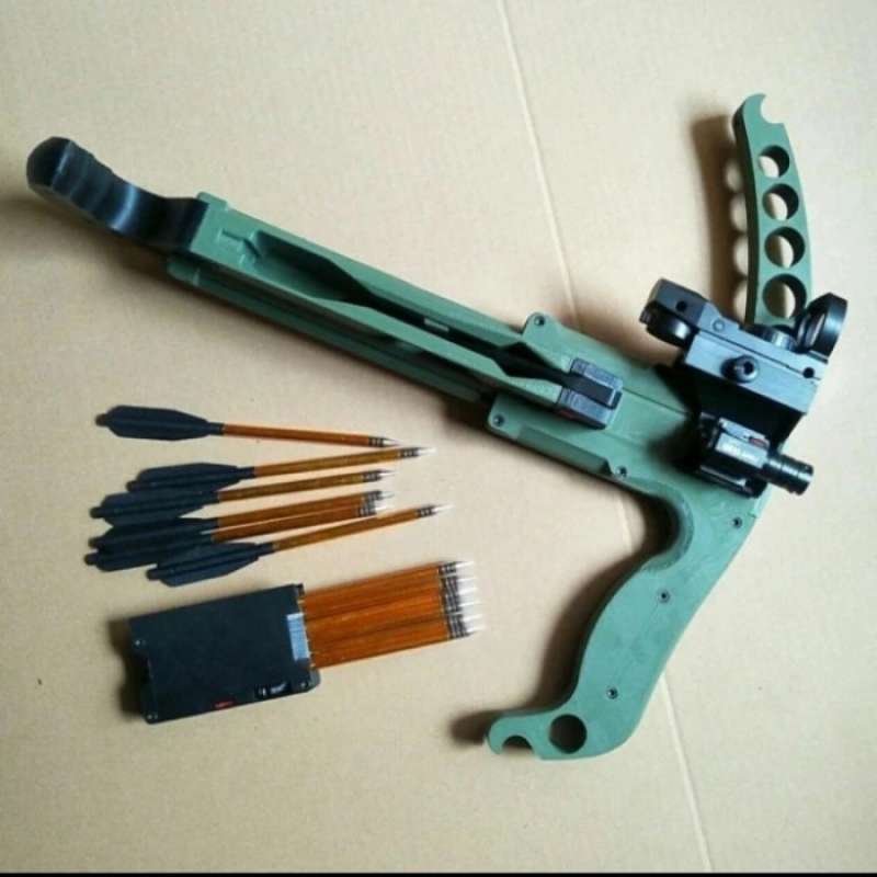Jual 3D printed Legolini Repeating Slingshot Panah Busur Katapel di ...