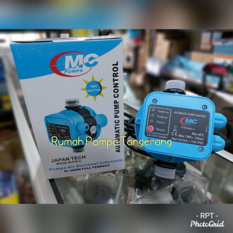 Promo Automatic Pump Control Otomatis Pompa Air Mc Pump - Selera_kita ...