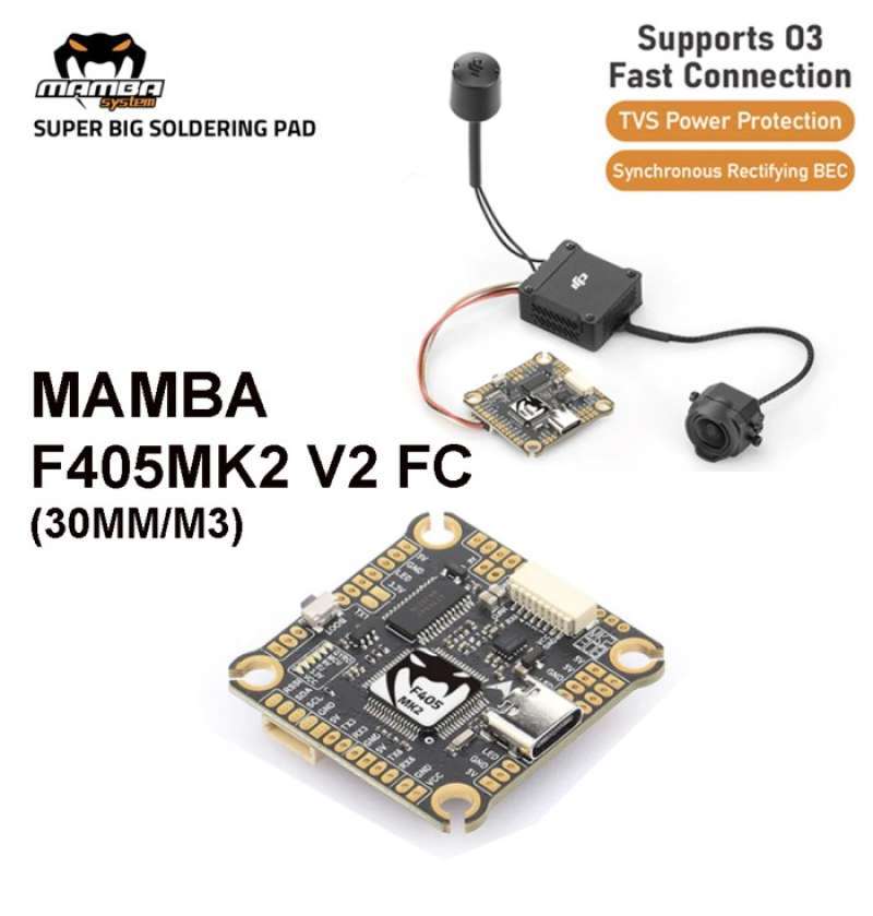 Promo DIATONE MAMBA F405 V2 FLIGHT CONTROLLER MK2 - ICM42688P Diskon 29 ...