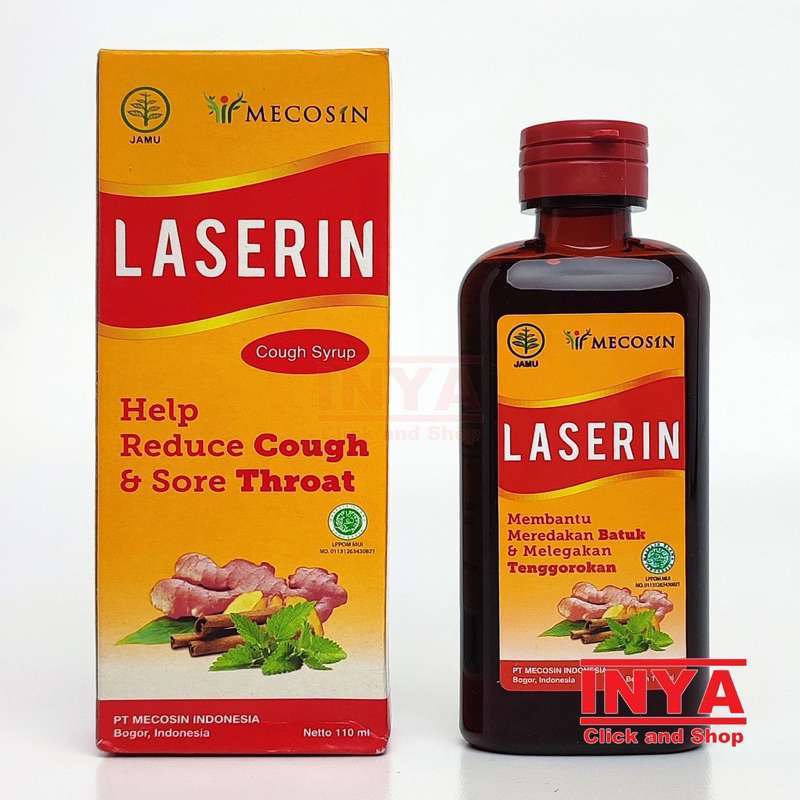 Jual Laserin Obat Batuk 110ml / 60ml Di Seller Mandirijaya_shop - Tegal ...