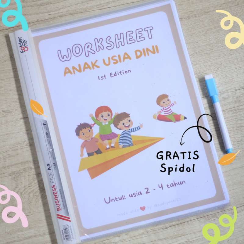 Promo Toddler Worksheet 2-4y By @sudiyanti27, Worksheet Anak, Printable ...