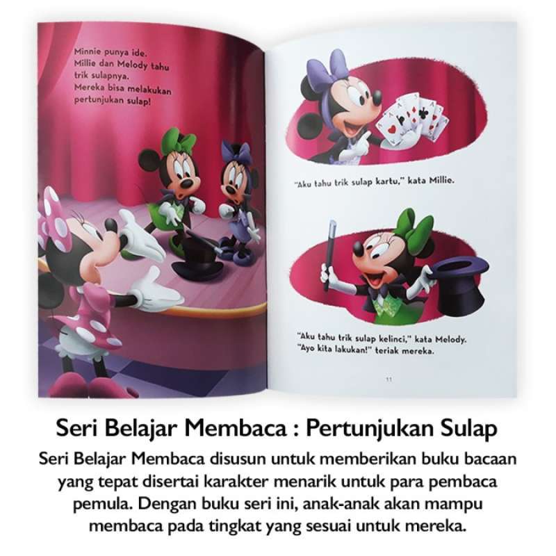 Promo Buku Minnie Mouse Cerita Anak Belajar Membaca Erlangga - Salon ...