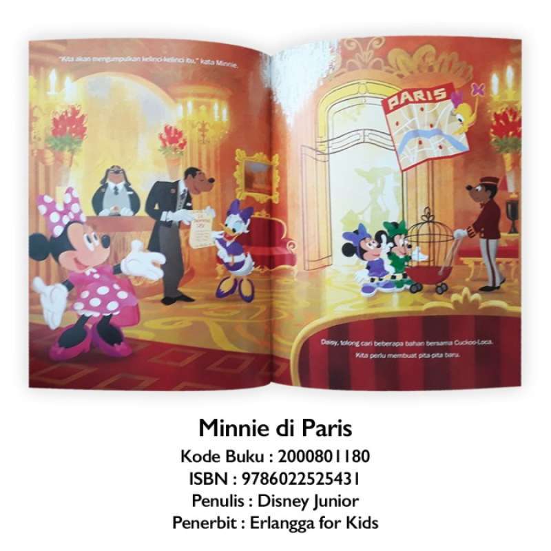 Promo Buku Minnie Mouse Cerita Anak Belajar Membaca Erlangga - Salon ...