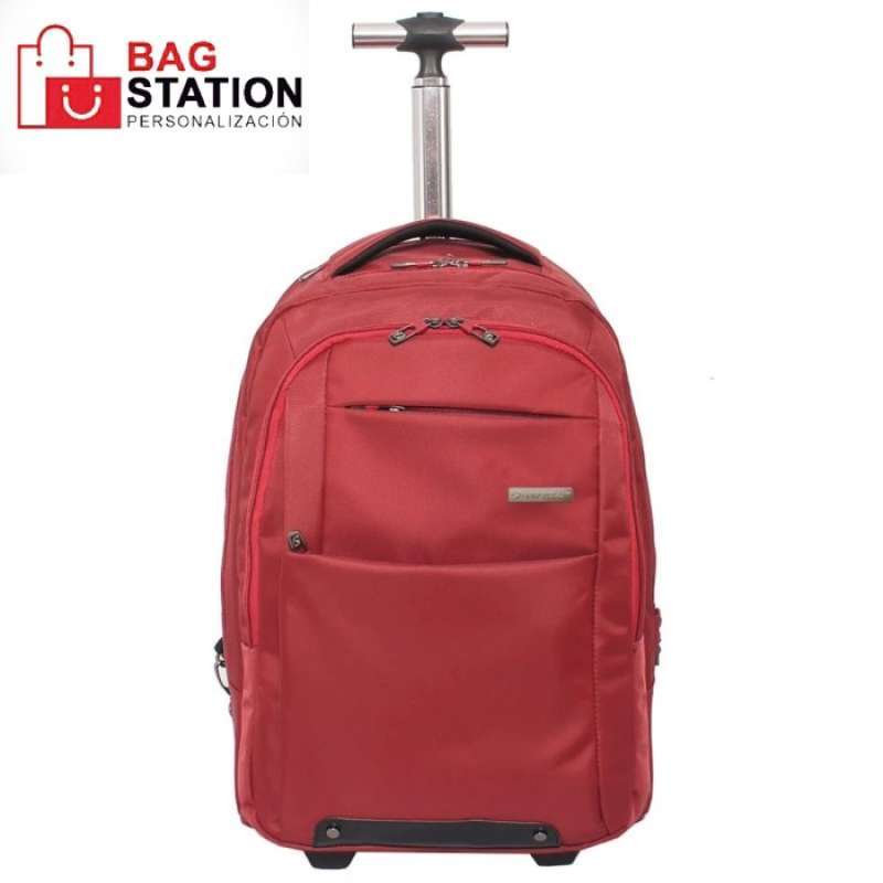 Promo Terbaru Tas Ransel Laptop Backpack Troli Trolley Roda Navy Club ...
