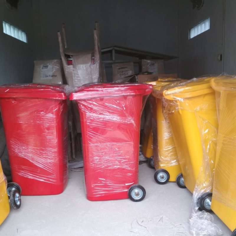 Promo Tong Sampah Fiberglass Sulo Roda Vol 240l Ksc01 - Merah Diskon 33 ...