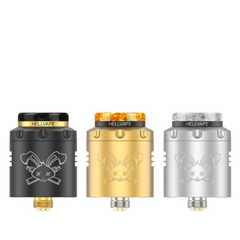 Jual RDA DEAD RABBIT V3 ANNIVERSARY AUTHENTIC BY HELLVAPE - GOLD BLACK di Seller Vaporgasss ...