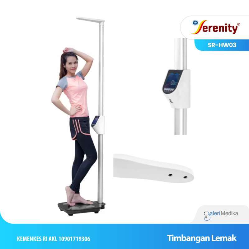 Jual Timbangan Badan Digital Serenity Sr-hw03 Ultrasonic Body Fat Analyzer Di Seller Galeri ...