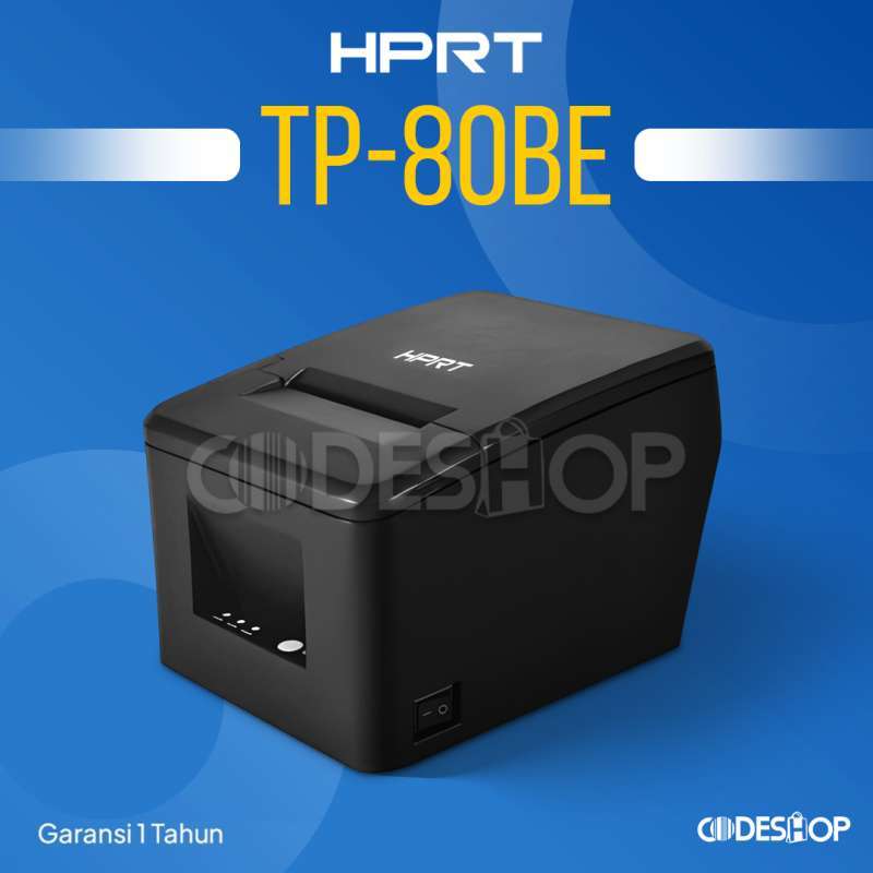 Jual Printer HPRT TP80BE Struk Kasir Thermal 80mm Auto Cuter USB Serial LAN di Seller Codeshop ...
