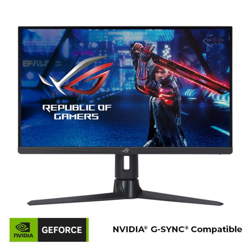 Jual Monitor Nvidia G-sync Compatible Asus Rog Strix Xg27aqmr Di Seller Nvidia Geforce Official ...