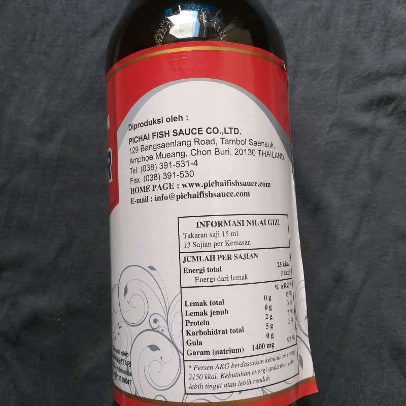 Jual Pichai Kecap Ikan Cap Oyster 700 Ml / Finna Fish Sauce Di Seller ...
