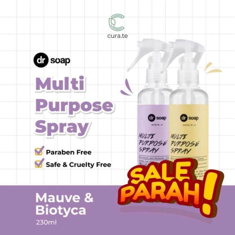 Promo Dr Soap Multi Purpose Cleaner Spray Disinfectant Anti Bakteri ...
