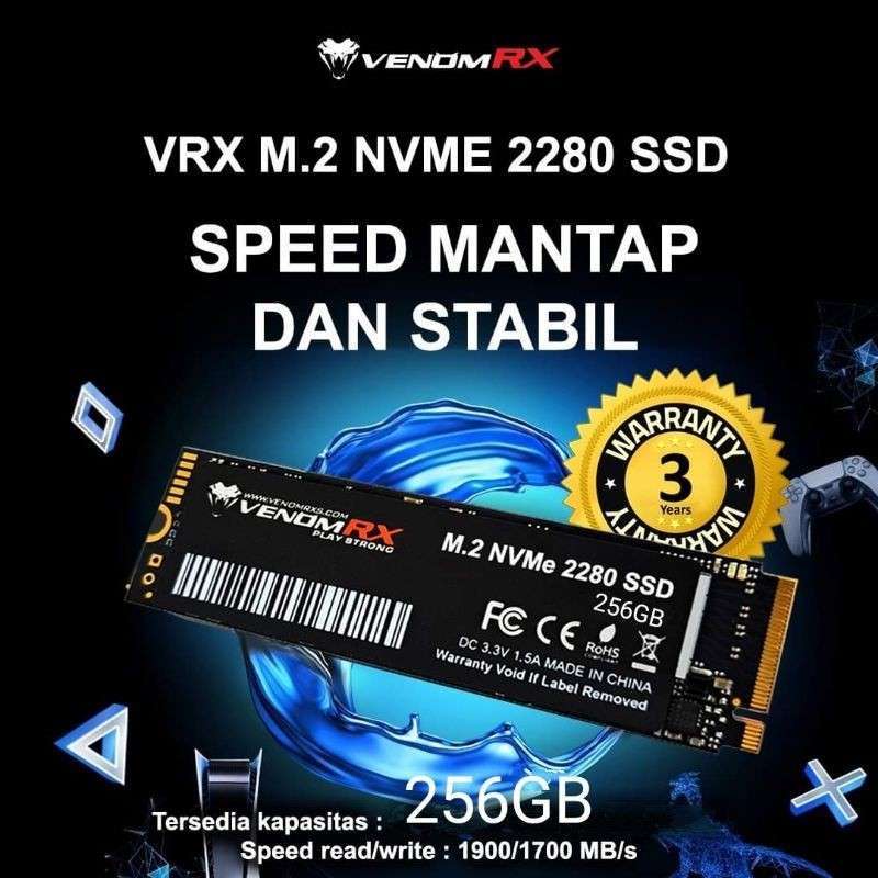 Ssd Venomrx Nvme 256 GB 🔥 Harga & Spesifikasi Terbaru Juni 2026