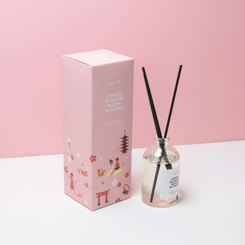 Promo Cherry Blossom Bloom In Tokyo - Reed Diffuser 100ml - Sniff Sniff ...