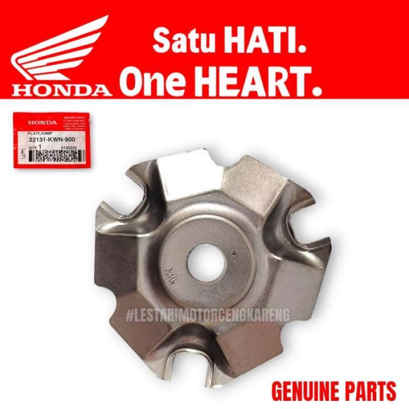 Promo Plat Ramp Besi Tutup Rumah Roller Vario 125 150 Pcx 22131-kwn-900 ...