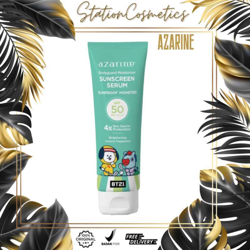 Jual Azarine Body Guard Moisturizer Sunscreen Serum Spf50 Pa ...