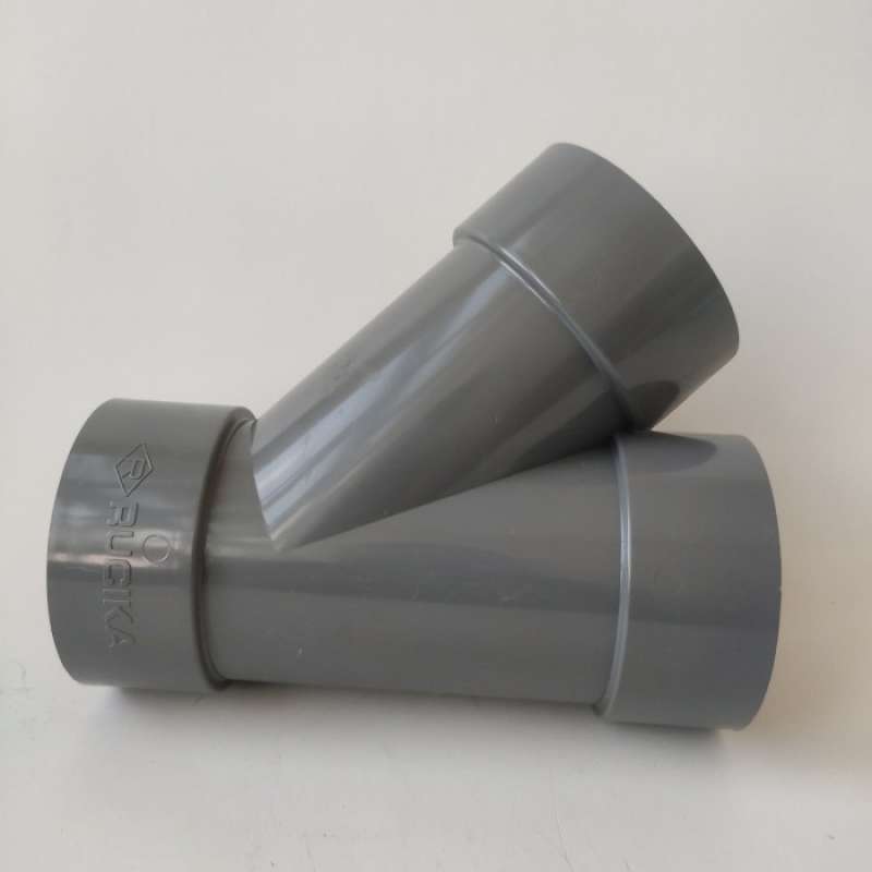 Jual 3 INCH / RUCIKA D-Y Y- BRANCH TEE Y SAMBUNGAN FITTING PIPA PVC di Seller COBZ Indonesia ...