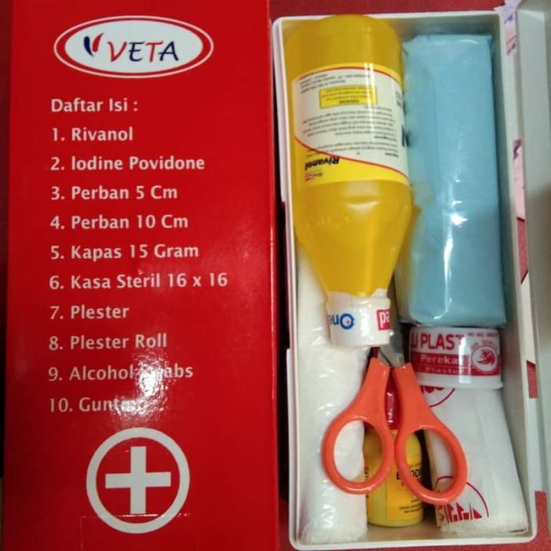 Promo Kotak Obat /kotak P3k Mobil+isi Diskon 33% Di Seller Bilatera ...