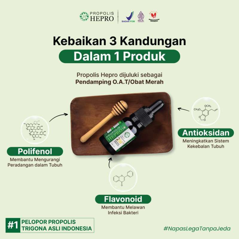Promo Hepro Propolis 10ml Membantu Menjaga Dan Memelihara Daya Tahan ...