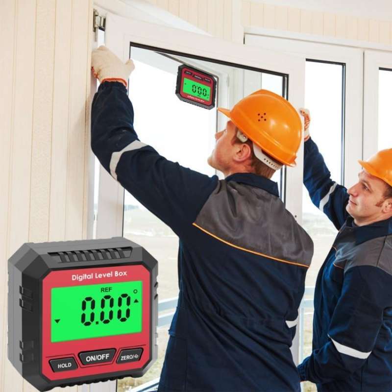 Jual Digital Inclinometer Spirit Level Protractor Angle Gauge Meter ...