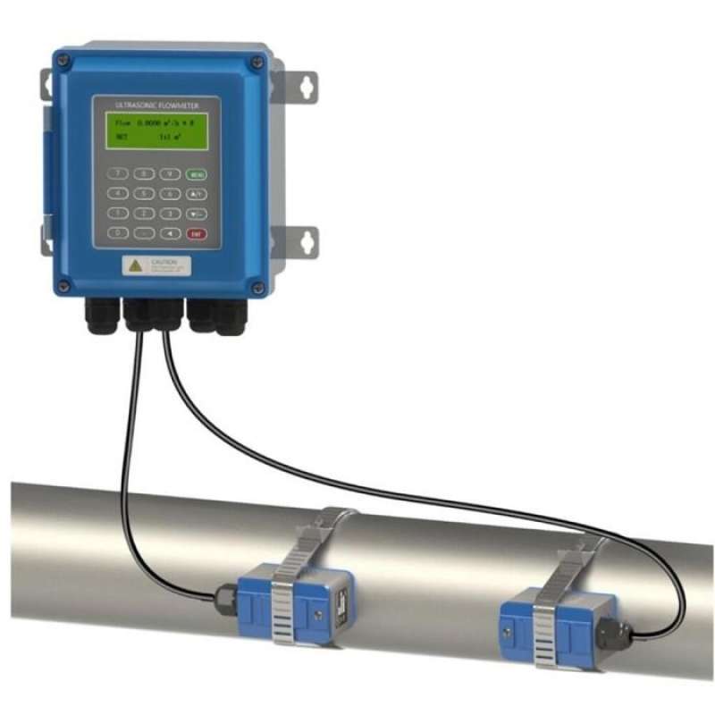 Jual Ultrasonic Flow Meter TUF2000B Liquid Flowmeter TUF-2000B di ...