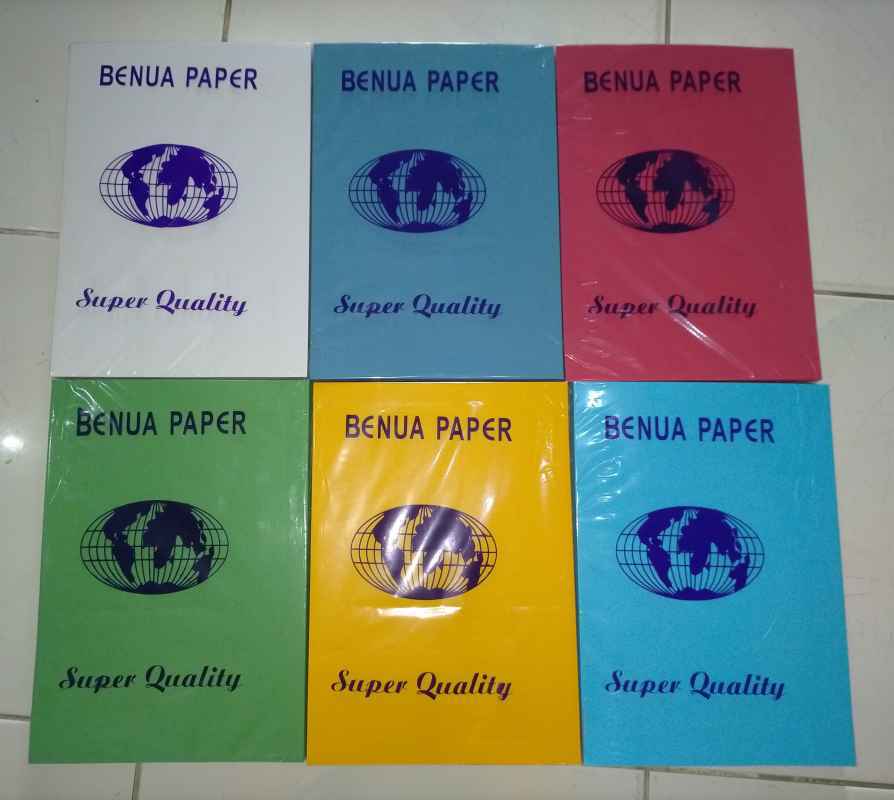 Jual Kertas Karton Jilid Buffalo Ukuran A4 Benua ( Pak Isi 100 Lembar ...