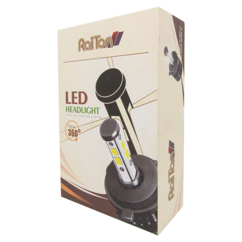Promo Raiton Bohlamp Led Head Light 4 Sisi Fokus 360 Derajat - Hb3 ...