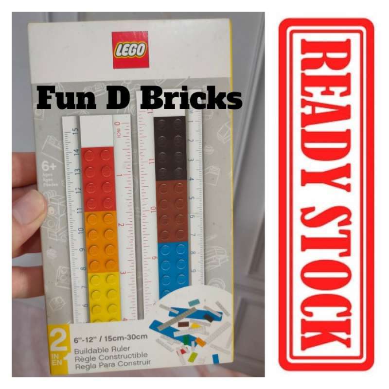 Promo Lego Stationery 51498 : Buildable Ruler - Gani12 Diskon 50% Di ...
