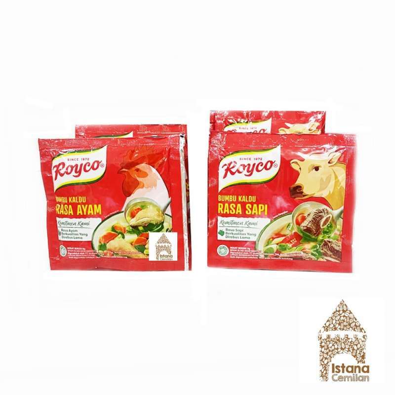 Jual Royco Sachet Ayam / Sapi Isi 12 Sachet (bumbu Penyedap Masakan ...
