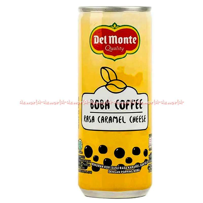 Jual Del Monte 240ml Minuman Boba Kemasan Kaleng Mocha Latte Vanilla ...