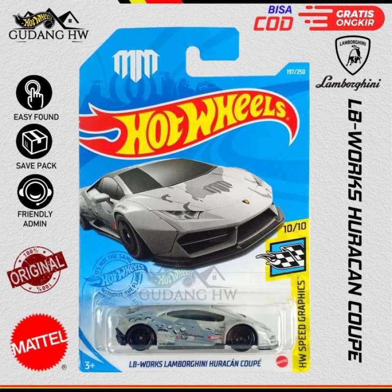 Promo Hot Wheels Lamborghini Huracan Lb Work Coupe Diskon 9% Di Seller ...