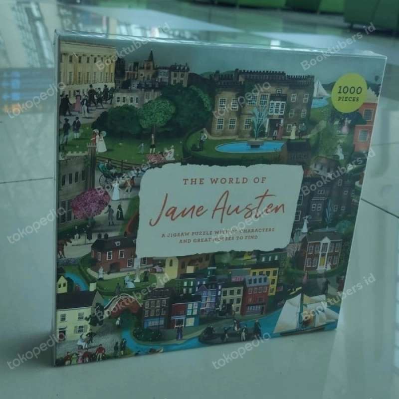 Promo The World Of Jane Austen : A Jigsaw Puzzle With 60 Char By John ...