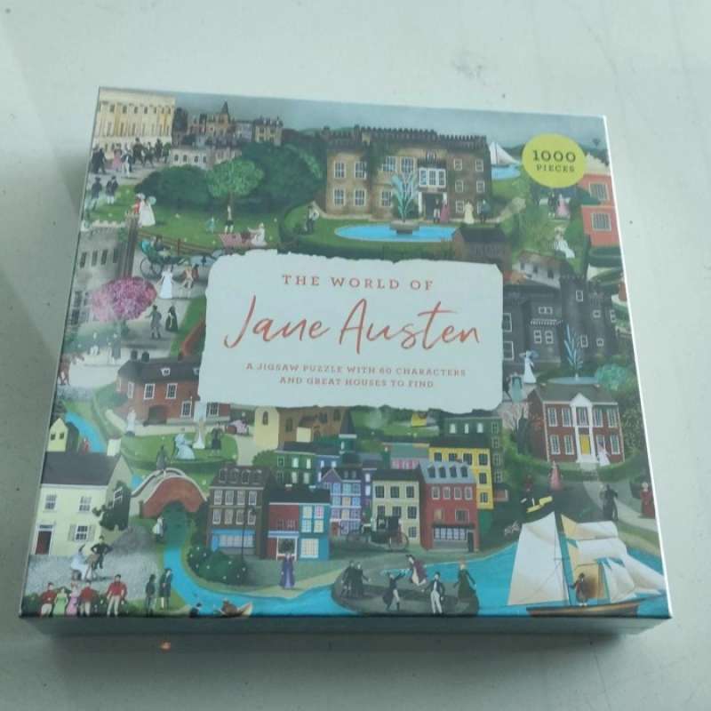 Promo The World Of Jane Austen : A Jigsaw Puzzle With 60 Char By John ...