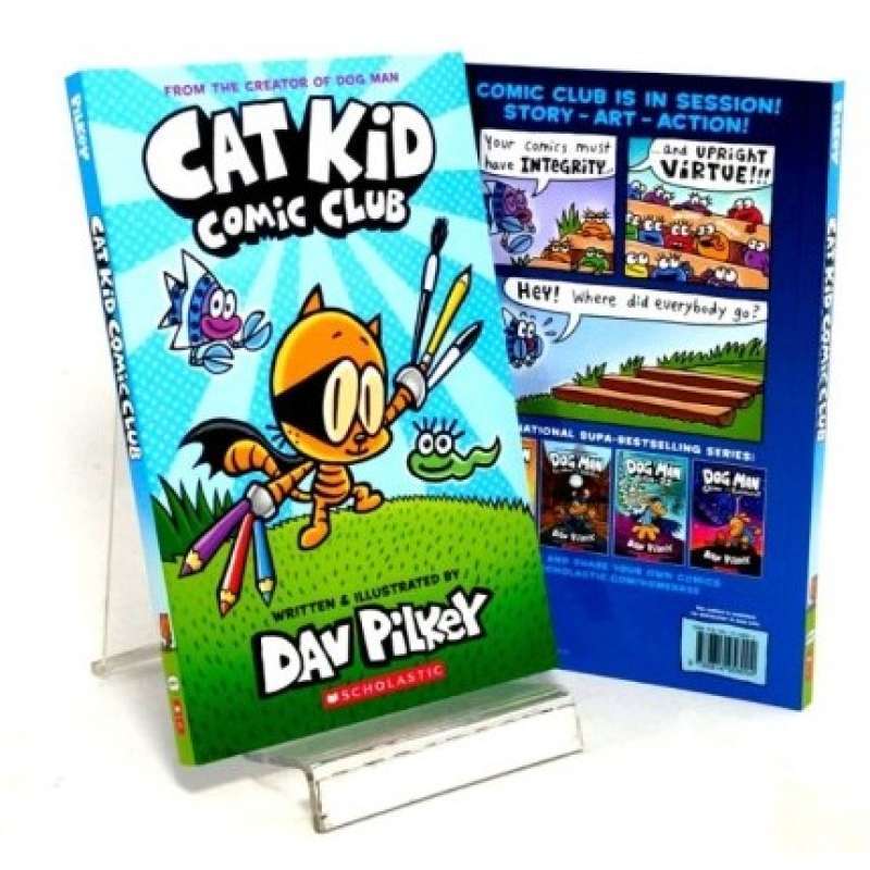 Promo Buku Import Cat Kid Comic Club By Dav Pilkey Diskon 25% Di Seller ...